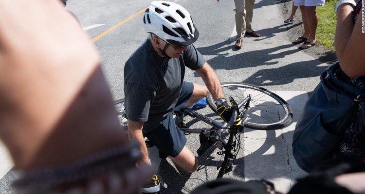 Place Where Biden Fell Off His Bike Gets Hilarious Name On Google Maps Think Americana 