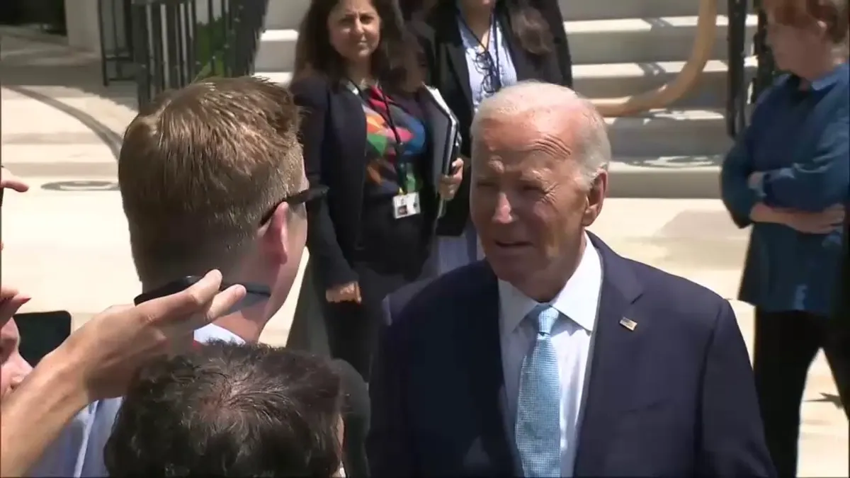Peter Doocy Questions Biden on Kamala Harris's Plan to Distance Herself ...