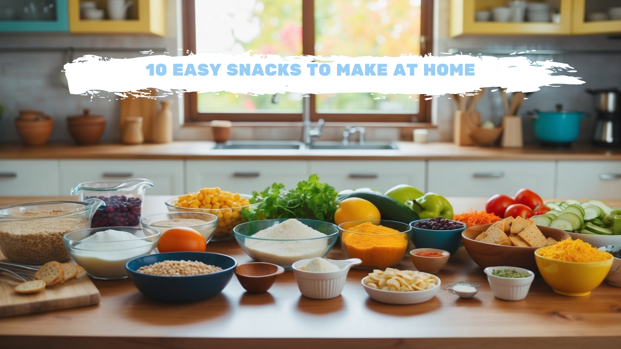 10 Easy Snacks to Make at Home: Simple Treats for Every Day - Think ...
