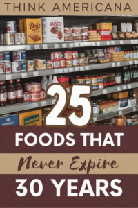 Survival Kit - 25 Food Items That Never Expire - Think Americana ...