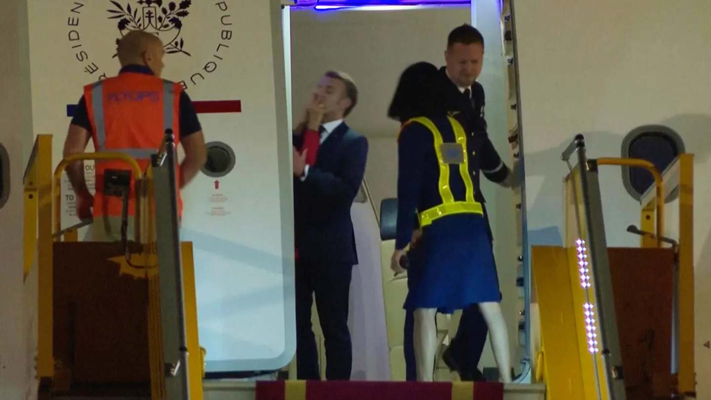 French President Gets Shoved in the Face During Vietnam Arrival - Think ...