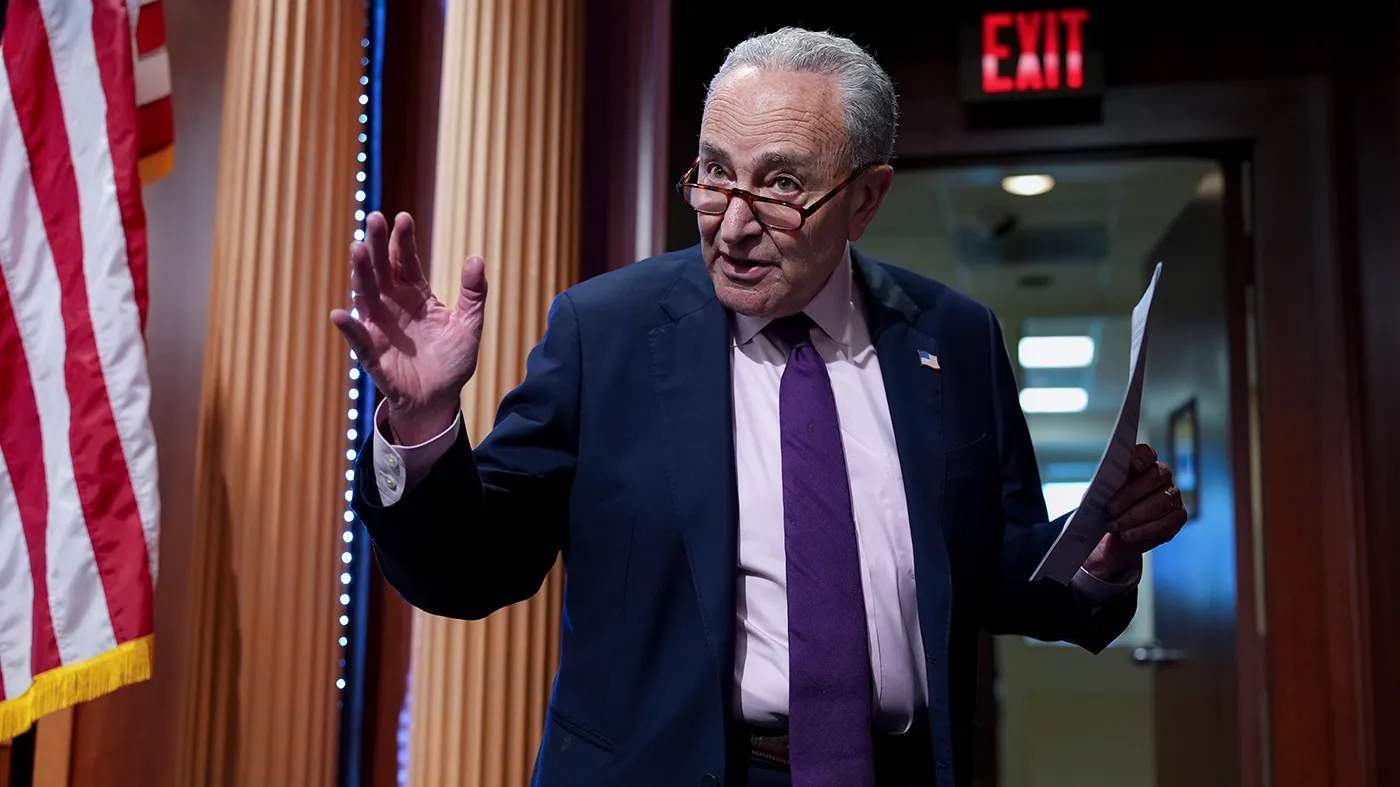 Schumer Makes Last Ditch Effort to Strip Name of 'Big, Beautiful Bill ...