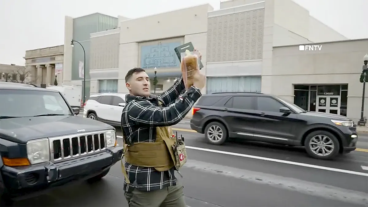 Michigan City Pops Off as Activist Slaps Bacon at Quran Before Arrival ...